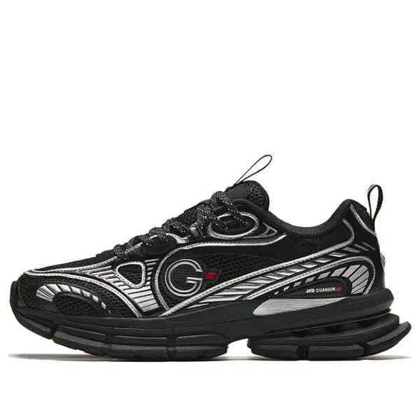 ANTA Champion All Weather Ag-g01 Sneakers - Black/silver/red