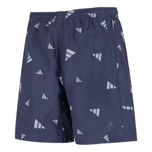 Adidas Woven Logo Printed Shorts - Default Color