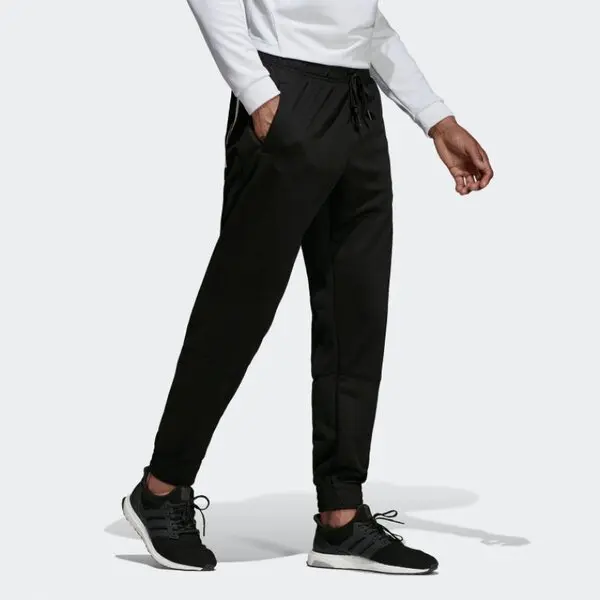 Adidas Training Running Printing Logo Knit Sports Long Pants