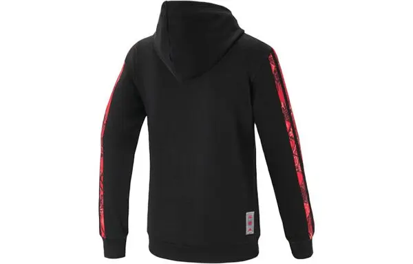 Adidas Limited Contrasting Colors Pattern Printing Sports Hoodie