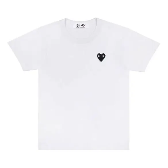 Play Comme Des Garcon Black Heart T-shirt - White
