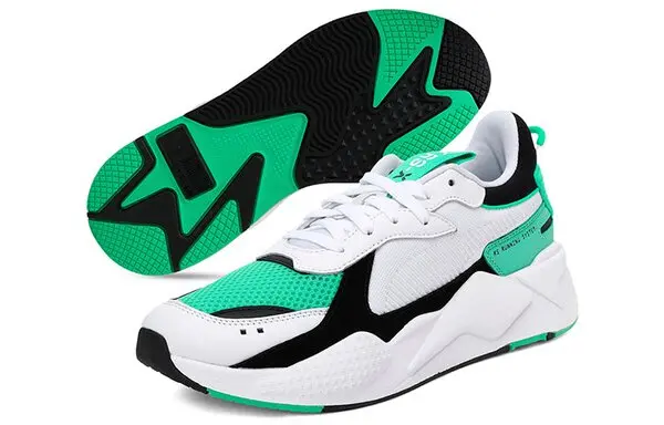PUMA Rs-x Reinvention Sneakers - White/green