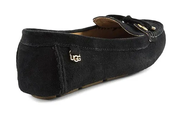 UGG Ansley Bow Glimmer Loafer - Black