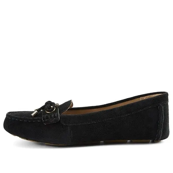 UGG Ansley Bow Glimmer Loafer - Black