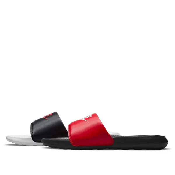 Nike Victori One Slide Mix Cozy Non-slip Sports Sandals - Red/black