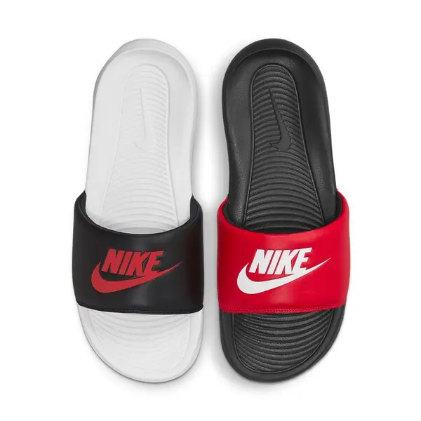 Nike Victori One Slide Mix Cozy Non-slip Sports Sandals - Red/black
