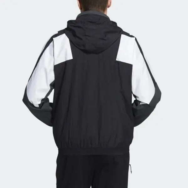 Adidas Colorblock Track Jacket With Stand Collar