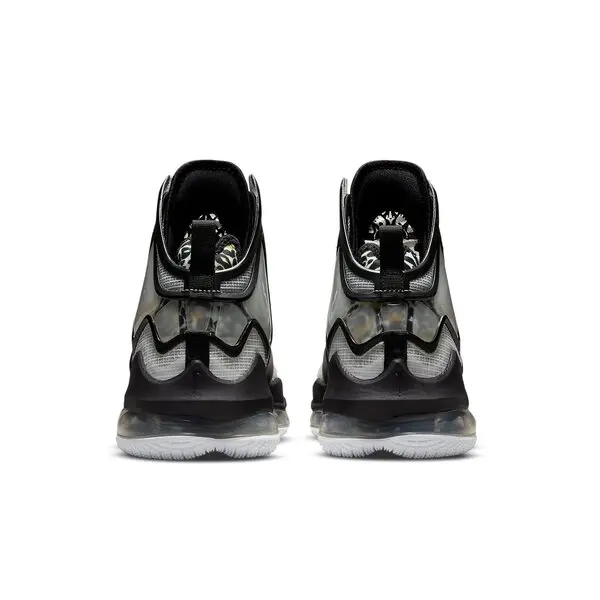 Nike Lebron 19 High Top Lace-up Athletic Sneakers - Grey