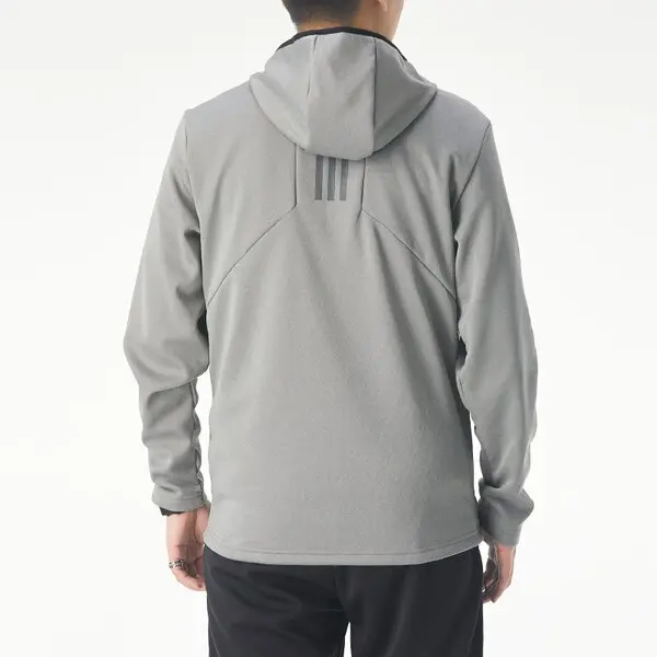 Adidas Fleece Lined Hooded Jacket