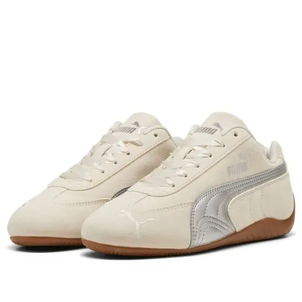 PUMA Speedcat Metallic Pack Sneakers - Alpine Snow/silver