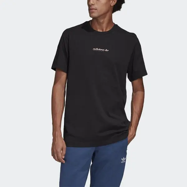 Adidas Originals Flame Printing Short Sleeve - Black