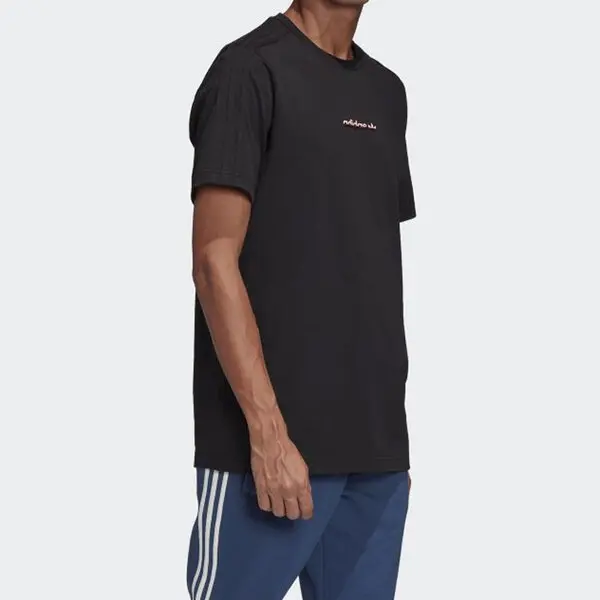 Adidas Originals Flame Printing Short Sleeve - Black