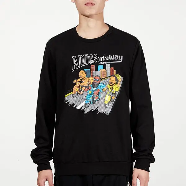 Adidas Graphic Crewneck Pullover