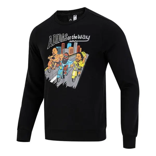 Adidas Graphic Crewneck Pullover - Multi-color