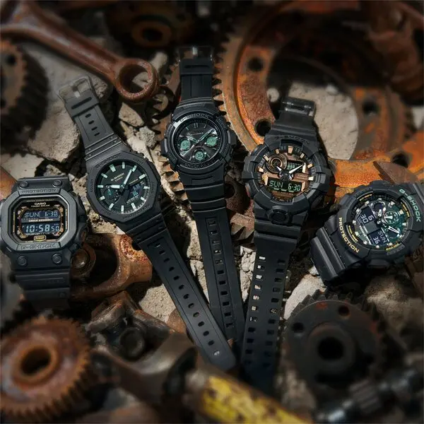 Casio G-shock Digital-analog Watch - Black/copper