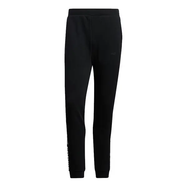 Adidas Neo Bse Pant Casual Breathable Sports Side Stripe Long Pants/trousers - Black