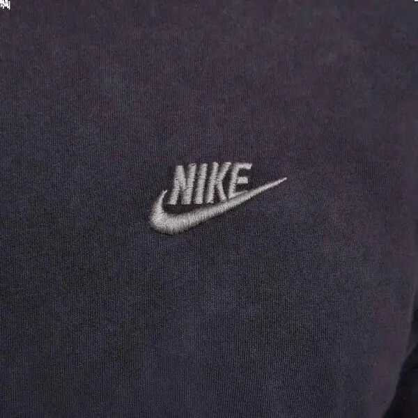 Nike Club Washed-dye T-shirt - Black