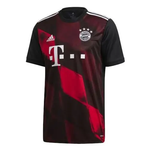 Adidas Bayern Munich Away Short Sleeve Jersey - Black