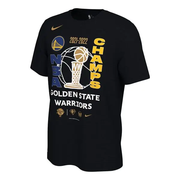 Nike Alphabet Basketball Printing Tee 'black Yellow Blue - Multi-color