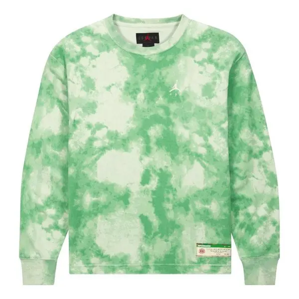 JORDAN X J Balvin Long-sleeve T-shirt 'jade Aura - Green