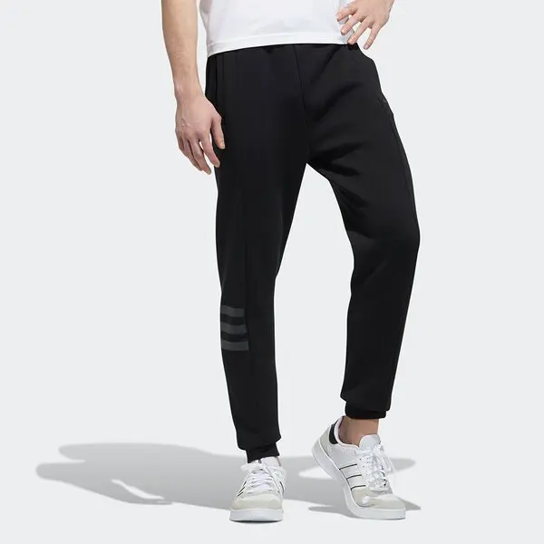 Adidas Neo Cs Dk Tp Casual Sports Bundle Feet Long Pants - Black