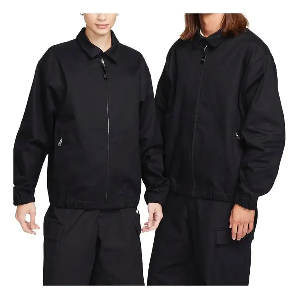 Nike Woven Twill Premium Skate Jacket - Black