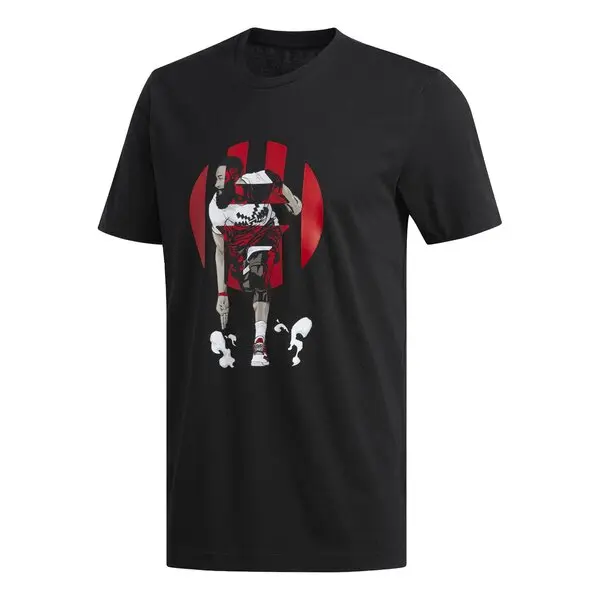 Adidas Harden Geek Up Graphic T-shirt - Black