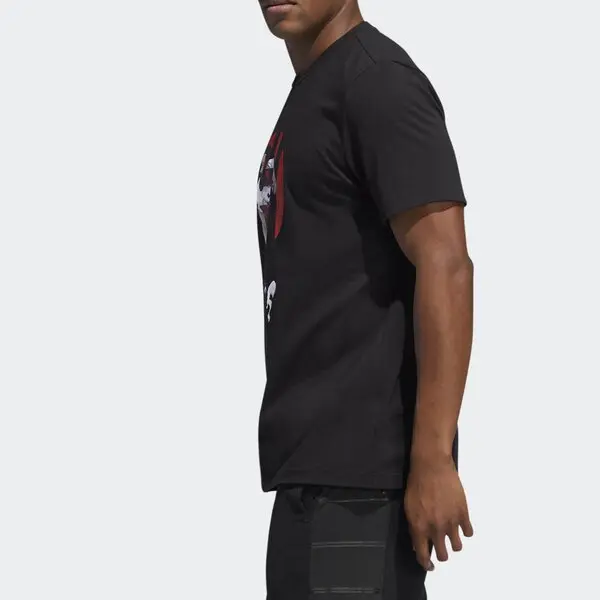 Adidas Harden Geek Up Graphic T-shirt - Black