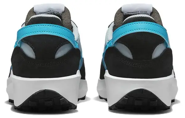 Nike Waffle Debut Sneakers - Grey/black/blue