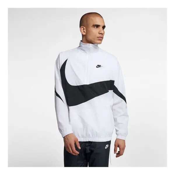 Nike Swoosh Half-zip Jacket Black