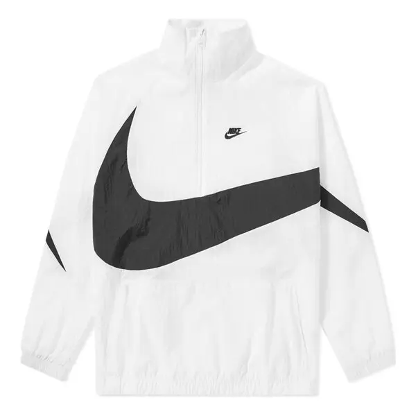Nike Swoosh Half-zip Jacket - White