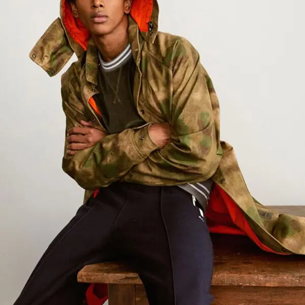CONVERSE X Todd Snyder Camouflage Trench Coat
