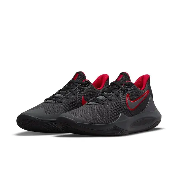 Nike Precision 5 Low Top Sneakers - Black/red
