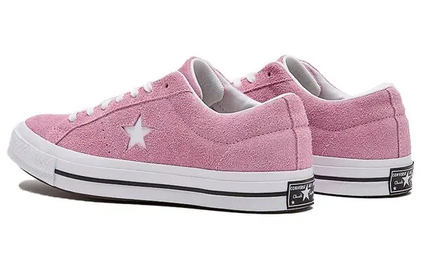 CONVERSE One Star Ox Suede Sneakers - Pink/blue