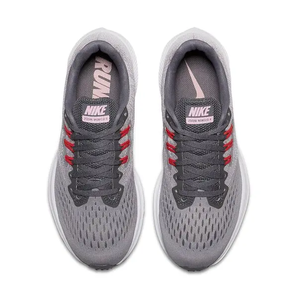 Nike Zoom Winflo 4 Running Shoes - Grey/orange