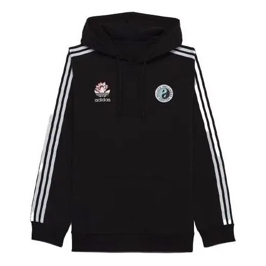 PALACE X Adidas Originals Graphic Hoodie - Black