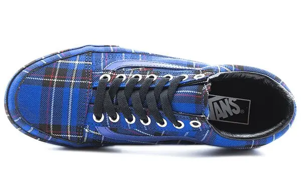 VANS Old Skool Platform Sneakers - Blue/black