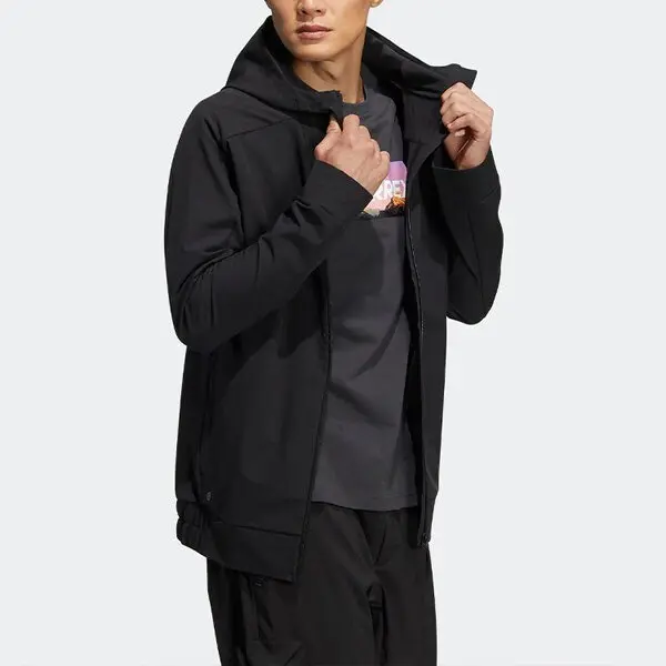 Adidas Athleisure Sports Hooded Jacket - Multi-color