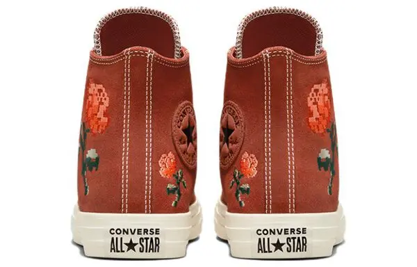 CONVERSE Chuck Taylor All Star High Top Sneakers With Embroidered Floral Detail