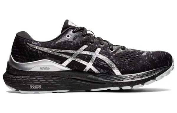 Asics Gel-kayano 28 Platinum Low Top Sneakers - Black/silver