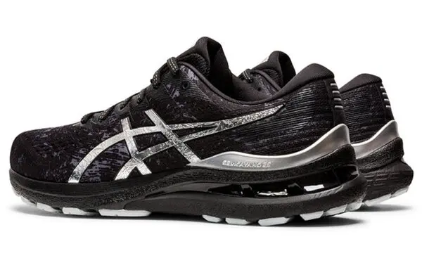 Asics Gel-kayano 28 Platinum Low Top Sneakers - Black/silver