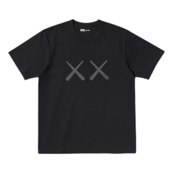Uniqlo X Kaws X Warhol Graphic Ut T-shirt - Black