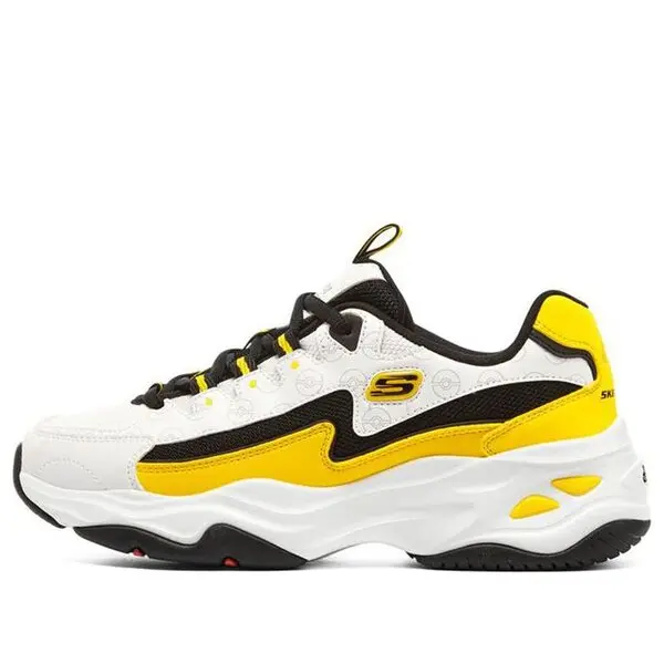 Sketchers D'lites 4.0 "white Yellow - White/yellow