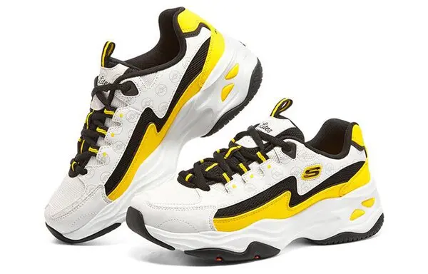 Sketchers D'lites 4.0 "white Yellow