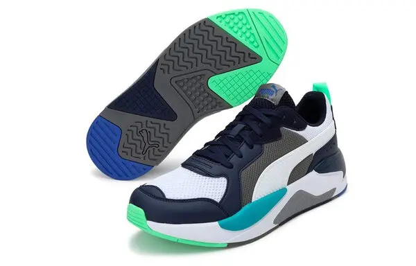 PUMA X-ray Low-top Athletic Sneakers - Blue/green