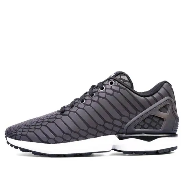 Adidas Zx Flux Xeno Reflective Sneakers - Black