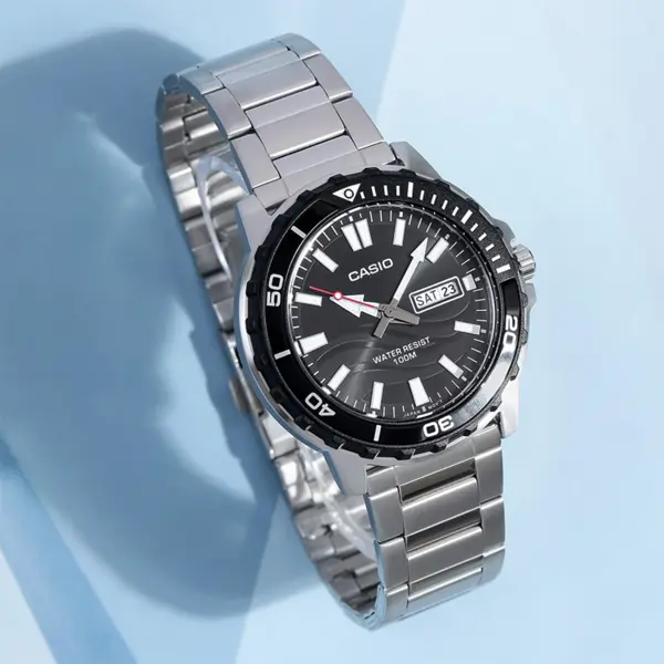 Casio Analog Stainless Steel Watch