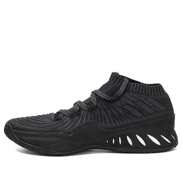 Adidas Crazy Explosive 2017 Primeknit Low Top Sneakers - Black
