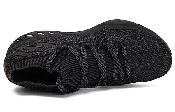 Adidas Crazy Explosive 2017 Primeknit Low Top Sneakers - Black