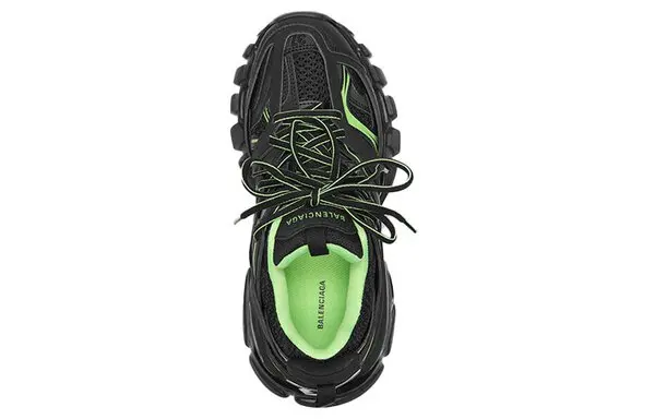 Balenciaga Track Sneakers - Black/green